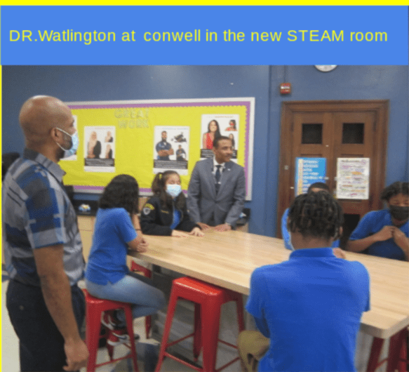 CONWELL NEWS PHOTO GALLERY: Dr. Watlington’s Visit | Conwell Cougars Blog